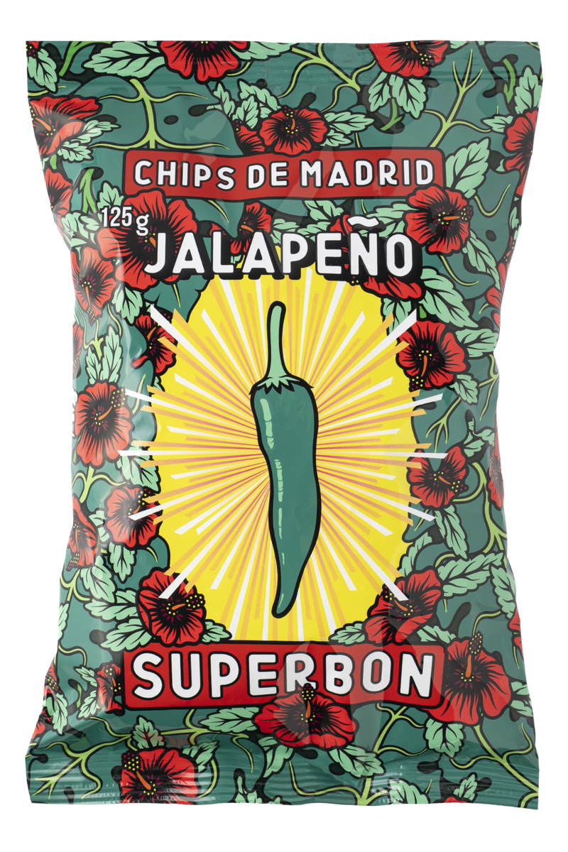 Superbon Chips Jalapeno 125g x 14 bags – Crisp Wholesaler